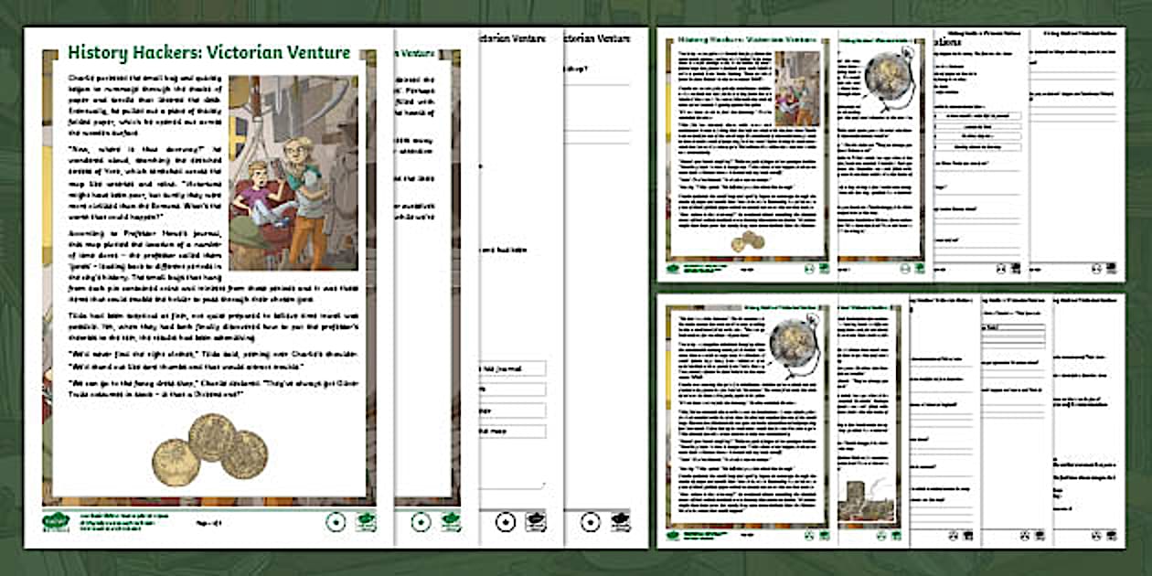 KS2 Victorians Fiction Story Differentiated Reading Comprehension Activity